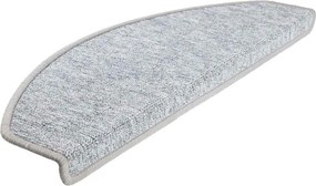 Schodové rohože 30 ks 65 x 24 x 4 cm světle šedé, půlkulaté, velké 3365752