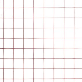 Pletivo ke kurníku ocel PVC vrstva 10 x 1,5 m červené 143673