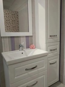 Slezák Rav Labe chrom retro baterie umyvadlová stojánková L526.0