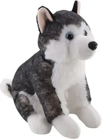 SPARKYS Plyšový pes husky sedící 20 cm / od 3 let