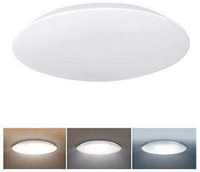 Solight LED osvětlení Adrano s ochranou proti vlhkosti, IP54, 18W, 1530lm, 3CCT, 28cm