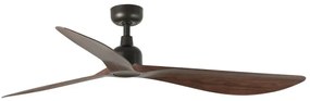 FARO Barcelona FARO 34362WT - Stropní ventilátor OUTWOOD L hnědá/černá pr. 150 cm WT IP44 + DO 34362T