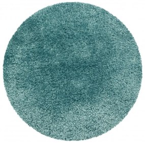Ayyildiz Kusový koberec BRILLIANT 4200, kulatý, Aqua Rozměr koberce: 80 cm KRUH