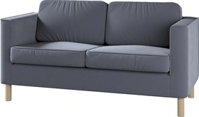 Potah na pohovku Pärup pro 2 místa barva šedá látka lesklé, sametová