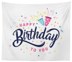 Sablio Deka Happy birthday to you 2: 150x120 cm