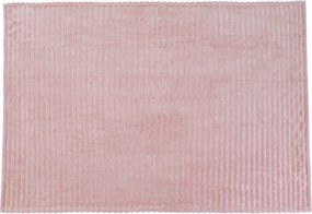 Plyšová pruhovaná deka, růžová, 150x200, ORVIN