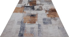 Obsession, Kusový koberec Posh 300 Terrakotta, 80x150, oranžová, chodba / předsíň