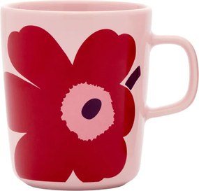 Set hrnků Oiva Unikko 0,25l, 2ks / růžovo-červené