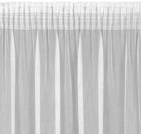 ZÁCLONA NA PÁSCE NICEA 350X270 CM BÍLÁ