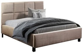 Čalouněná postel Andrea 180x200, béžová, bez matrace