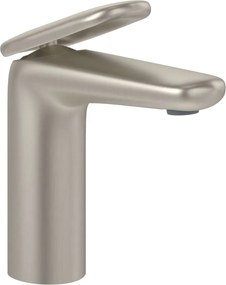 Villeroy & Boch Antao - Umyvadlová baterie s výpustí Push-Open, matný kartáčovaný nikl TVW11100300064