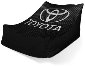 Sablio Sedací vak Lounge Toyota Carbon - 120 x 100 x 80 cm