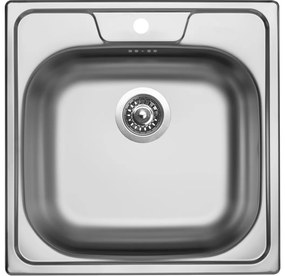 Nerezový dřez Sinks CLASSIC 480 V 0,5mm matný