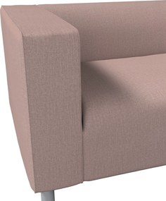Potah na pohovku Kilppan 4-místná barva růžová látka pletený vzor