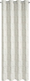 ZATEMŇOVACÍ ZÁVĚS NA KROUŽCÍCH WHITNEY 140X250 CM LISTY