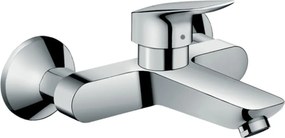Hansgrohe Logis, páková umyvadlová baterie pro montáž na zeď, chromová, HAN-71225000