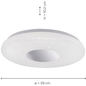Leuchten Direkt 14822-17 - LED Svítidlo se senzorem LAVINIA LED/40W/230V IP44