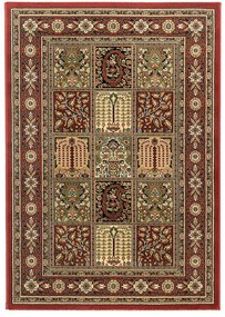 Koberce Breno Kusový koberec SOLID 12/CVC, Červená, Vícebarevné, 130 x 200 cm