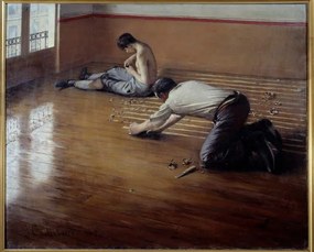 Obrazová reprodukce The floor planers., Caillebotte, Gustave
