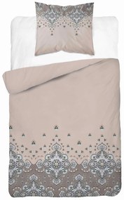 Detexpol Bavlněné povlečení 140x200 Béžová s ornamentem - orientální paisley vzor, 100% bavlna - 5338 A - Soft Meadow