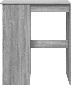 vidaXL Barový stůl s regály 90 x 47,5 x 103,5 cm kompozit [854337] Barva: kouřový dub