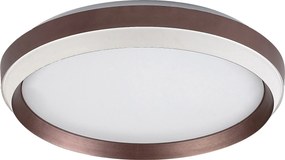 Rabalux Hnědé stropní LED svítidlo Fontana 390mm 24W 71159