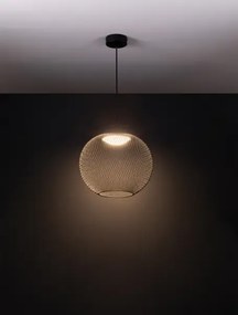 LED černá designová svítilna Kinetic 164