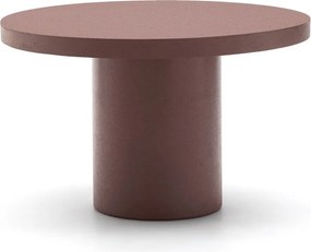 Betonový kulatý zahradní jídelní stůl ø 120 cm Aiguablava – Kave Home