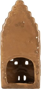 Perníková chaloupka na čajovou svíčku Gingerbread Cott - 8*7*16 cm