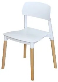 Idea Jídelní židle GAMA bílá