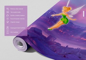 Dětská vliesová fototapeta na zed' Víly v noci, Disney | 202 x 90 cm | DFTDNH 5306