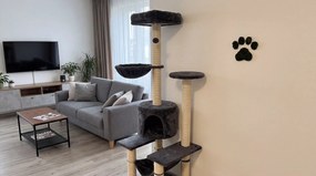 3D mechová kočičí pacička Hotový produkt