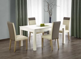 ImportWorld Dřevěný jídelní stůl Rosa (Barva: Bílá)