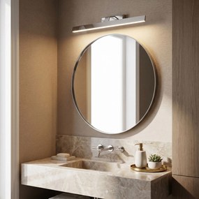Toolight Rea, Koupelnové nástěnné LED svítidlo SWE002-1W 58cm CHROME, OSW-20101