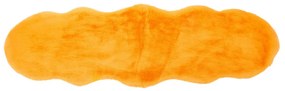 XXXLutz UMĚLÁ KOŽEŠINA, 55/160 cm, oranžová - Kůže - 003580043952