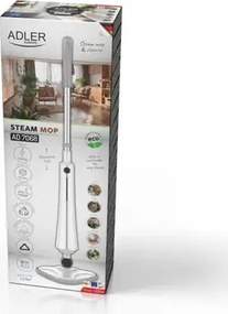 Adler AD 7068 bílá / Parní mop / 1300W / 350 ml