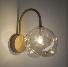 Brilagi - Nástěnná lampa VULCANO 1xG9/8W/230V béžová/kouřová béžová