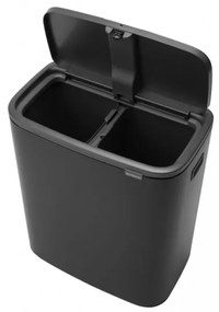 Brabantia BO TOUCH BIN Dotykový odpadkový koš 2x30 l - matná černá