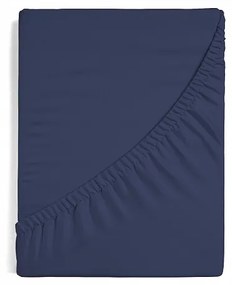 Matějovský napínací prostěradlo jersey Tmavě modré na matraci: 140 x 200 cm