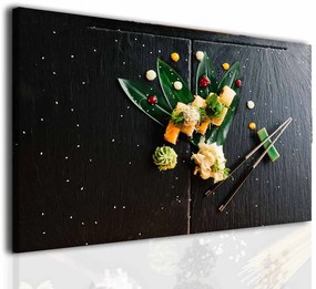 Malvis ® Obraz do jídelny Sushi Velikost: 80x50 cm