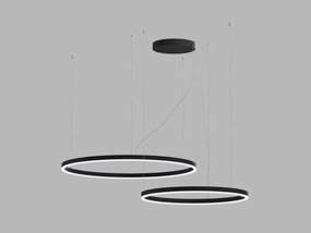 Led2 Závěsné LED svítidlo CIRCLE SET 2 Barva: Černá, Stmívání: Casambi TW