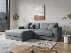 XXXLutz ROHOVÁ SEDAČKA, textil, šedá Sit & More - Sedací soupravy - 000144027420