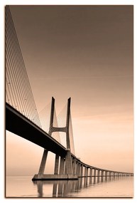 Obraz na plátně - Most Vasco da Gama - obdélník 7245FA (90x60 cm  )