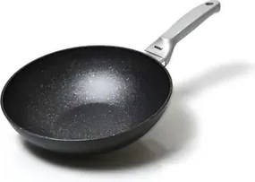 Risoli GRANITO HARD STONE / Wok pánev / 28 cm / nepřilnavý povrch / in