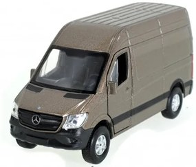 Welly Mercedes Benz Sprinter Panel Van, hnědý 1:34-39