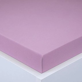Napínací prostěradlo jersey EXCLUSIVE fialové 180 x 200 cm