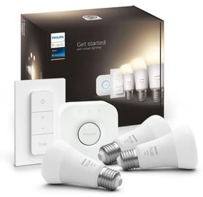 Philips | Základní sada Philips Hue WHITE 3xE27/9,5W 2700K + zařízení k propojení | P4629