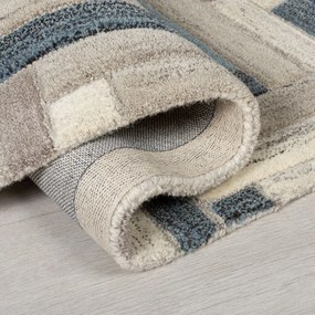 Flair Rugs, Kusový koberec Moda Russo Natural/Multi, 120x170, vícebarevná, chodba / předsíň