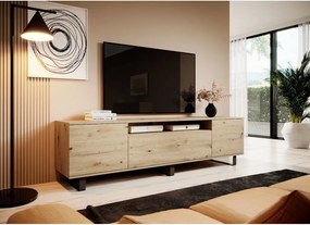 Eka Stolek pod televizi EMI 200 cm - Dub Artisan