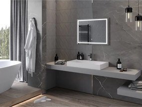 Mexen Miko koupelnové zrcadlo s osvětlením 80 x 60 cm, LED 6000K, anti-mlžné - 9819-080-060-611-00